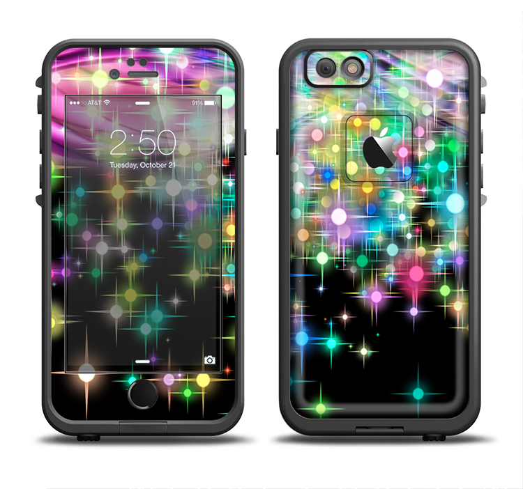 the multicolored glistening lights Apple iPhone 6/6s Plus LifeProof Fre ...