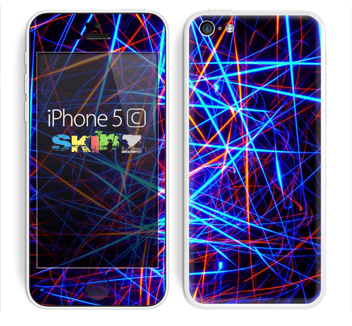 The Neon Glowing Strobe Lights Skin for the Apple iPhone 5c – DesignSkinz