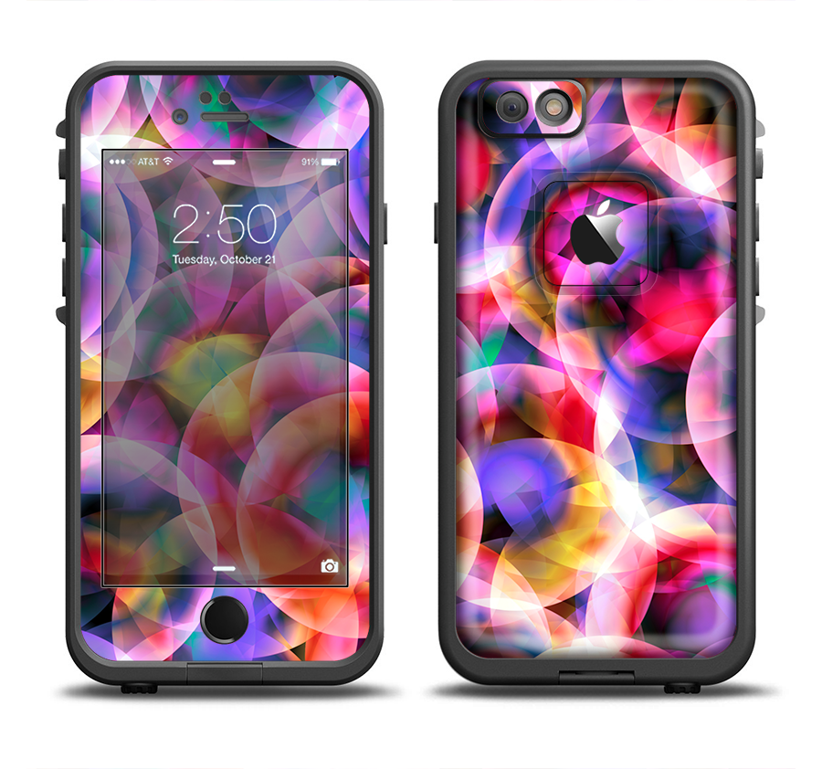 the neon glowing vibrant cells Apple iPhone 6/6s Plus LifeProof Fre ...