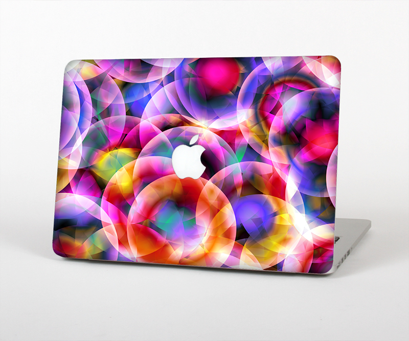 The Neon Glowing Vibrant Cells Skin Set for the Apple MacBook Pro 15 ...