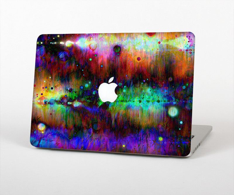 The Neon Paint Mixtured Surface Skin Set for the Apple MacBook Pro 15 ...