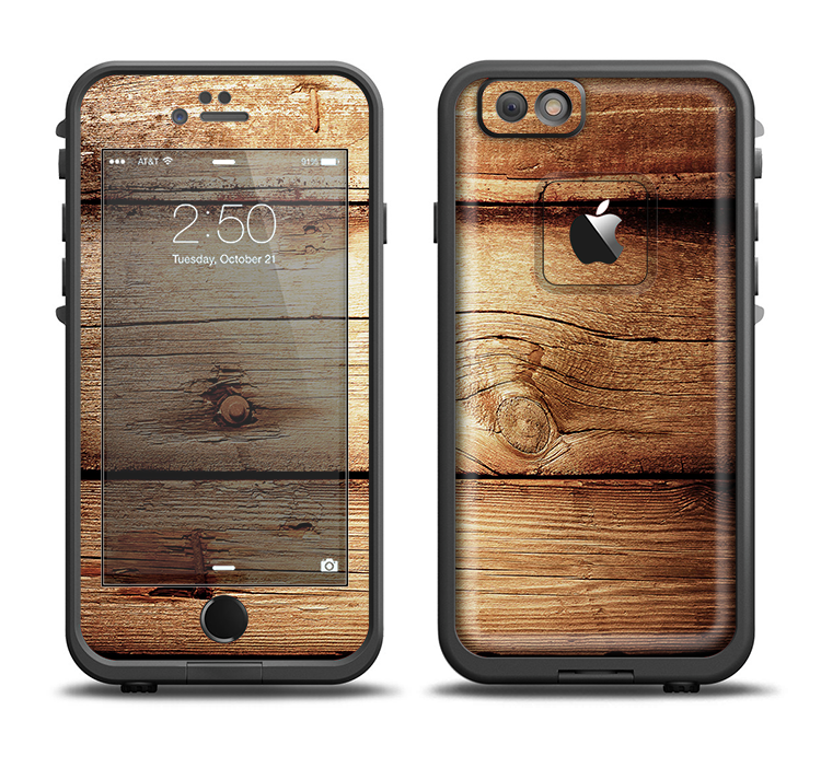 the old bolted wooden planks Apple iPhone 6/6s Plus LifeProof Fre Case ...