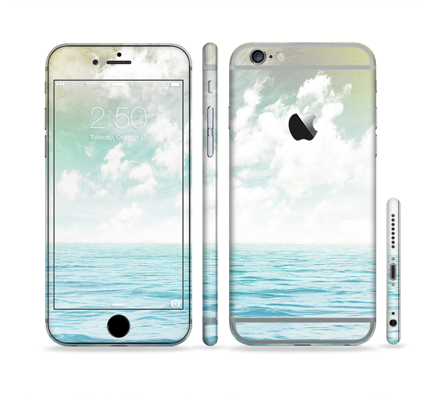 The Paradise Vintage Waves Sectioned Skin Series for the Apple iPhone ...