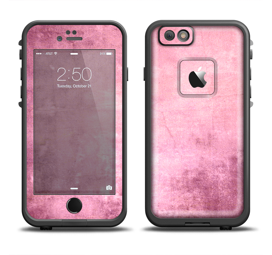 the pink grungy surface texture Apple iPhone 6/6s Plus LifeProof Fre ...