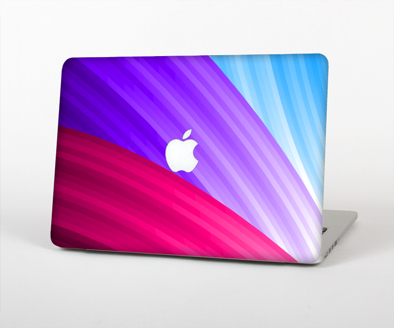 The Radiant Color-Swirls Skin Set for the Apple MacBook Pro 15" with R ...