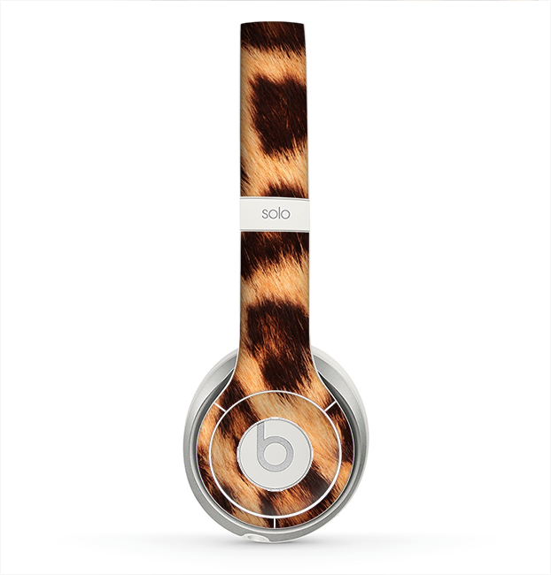 The Real Cheetah Print Skin for the Beats by Dre Solo 2 Headphones ...