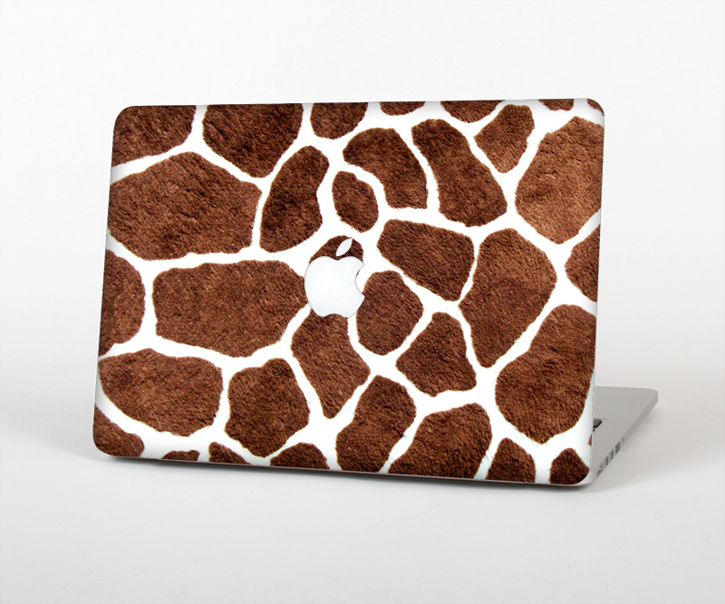 The Real Giraffe Animal Print Skin Set for the Apple MacBook Pro 15" w ...