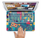 The Retro Colorful Hipster Pattern V2 Skin Set for the Apple MacBook A ...