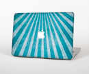 The Scratched Striped Blue Rays Skin Set for the Apple MacBook Pro 15 ...