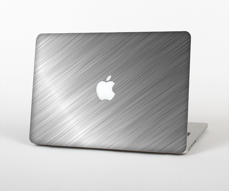 The Silver Brushed Aluminum Surface Skin Set for the Apple MacBook Pro ...