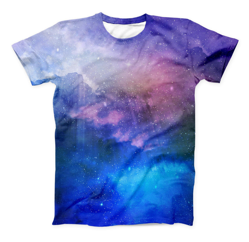 The Space Light Rays ink-Fuzed Unisex All Over Full-Printed Fitted Tee ...