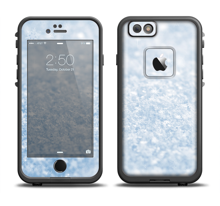 the sparkly snow texture Apple iPhone 6/6s Plus LifeProof Fre Case Skin ...