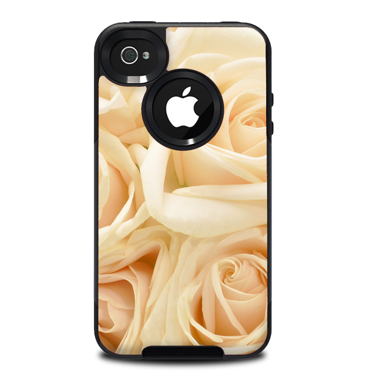 The Subtle Roses Skin for the iPhone 4-4s OtterBox Commuter Case ...