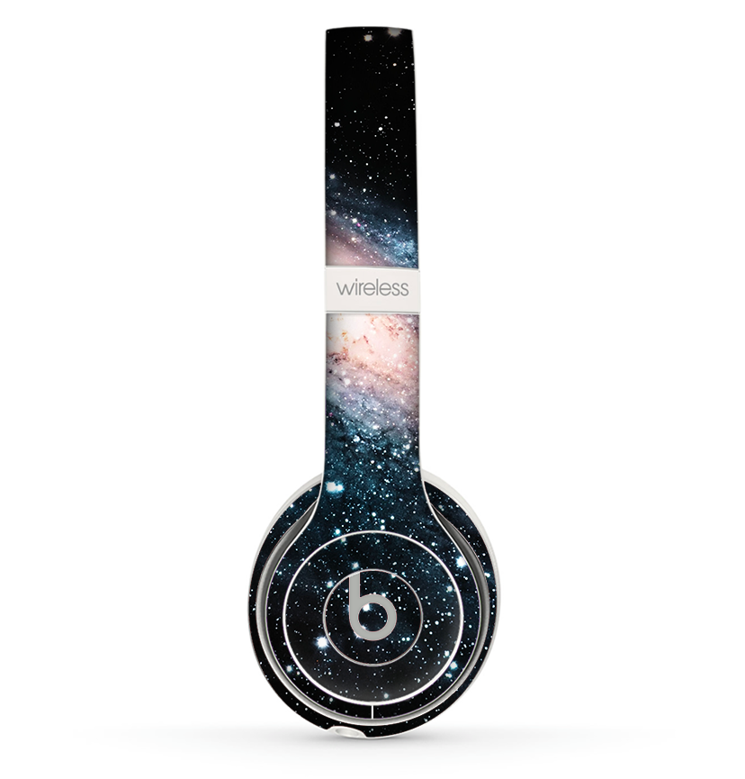 The Swirling Glowing Starry Galaxy Skin Set for the Beats by Dre Solo ...
