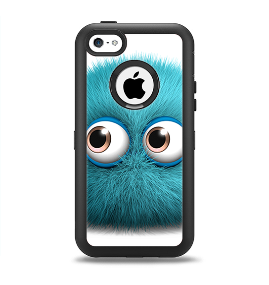 The Teal Fuzzy Wuzzy Apple iPhone 5c Otterbox Defender Case Skin Set ...