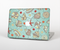 The Teal Vintage Seashell Pattern Skin Set for the Apple MacBook Pro 1 ...