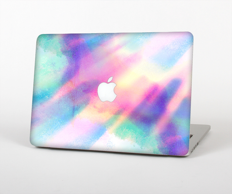 The Tie Dyed Bright Texture Skin Set for the Apple MacBook Pro 15" wit ...