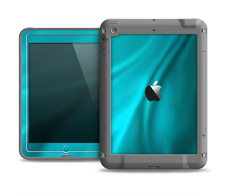 The Turquoise Highlighted Swirl Apple iPad Air LifeProof Fre Case Skin ...