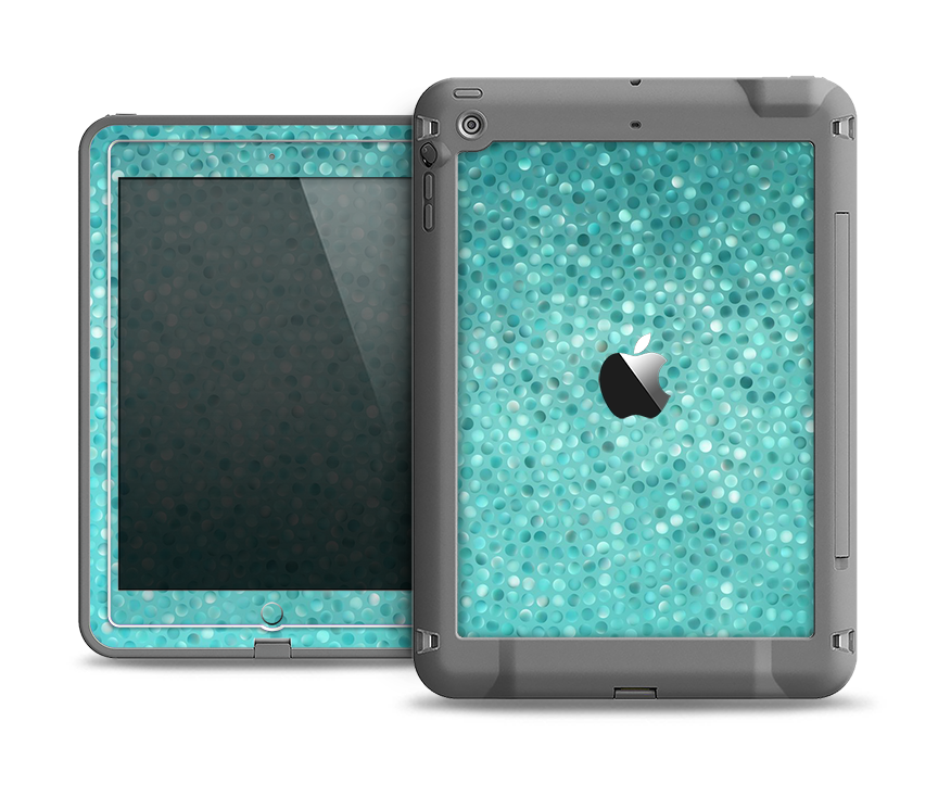 The Turquoise Mosaic Tiled Apple iPad Air LifeProof Fre Case Skin Set ...