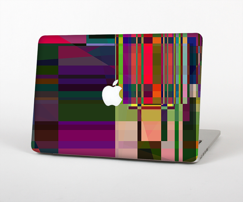 The Various Colorful Intersecting Shapes Skin Set for the Apple MacBoo ...