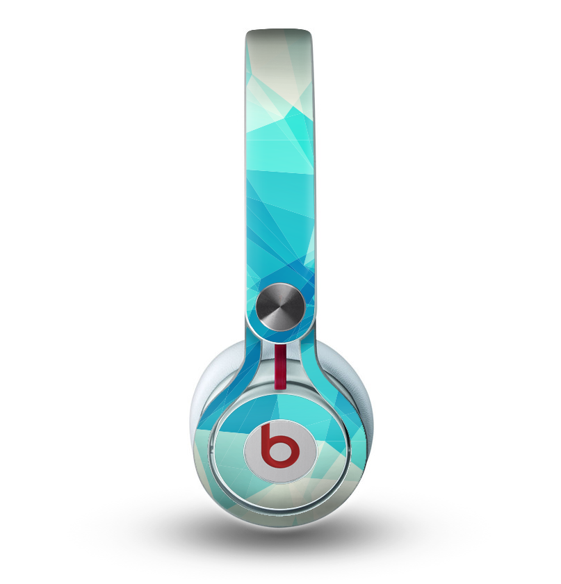 The Vector Abstract Shaped Blue Overlay V2 Skin for the Beats by Dre M ...
