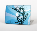 The Vector Blue Abstract Fish Skin Set for the Apple MacBook Pro 15" w ...