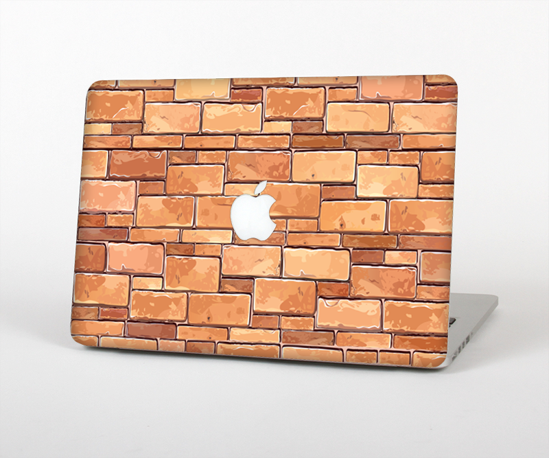 The Vector Brick Wall Slabs Skin Set for the Apple MacBook Pro 15" wit ...