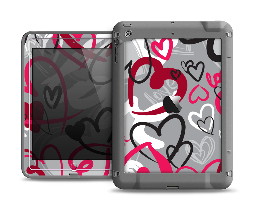 The Vector Love Hearts Collage Apple iPad Air LifeProof Fre Case Skin ...