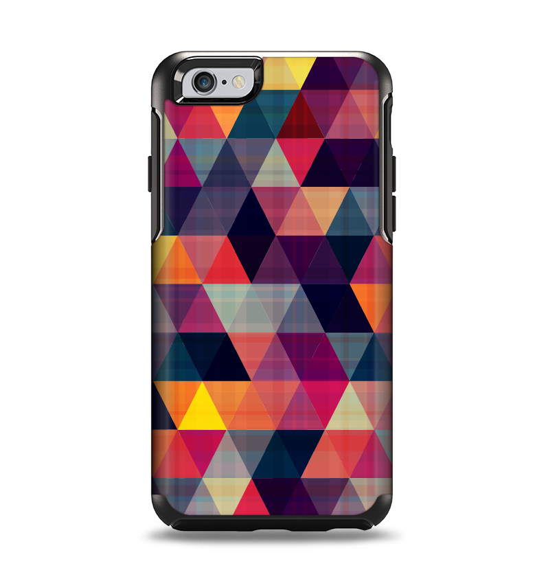 The Vector Triangular Coral & Purple Pattern Apple iPhone 6 Otterbox S – DesignSkinz