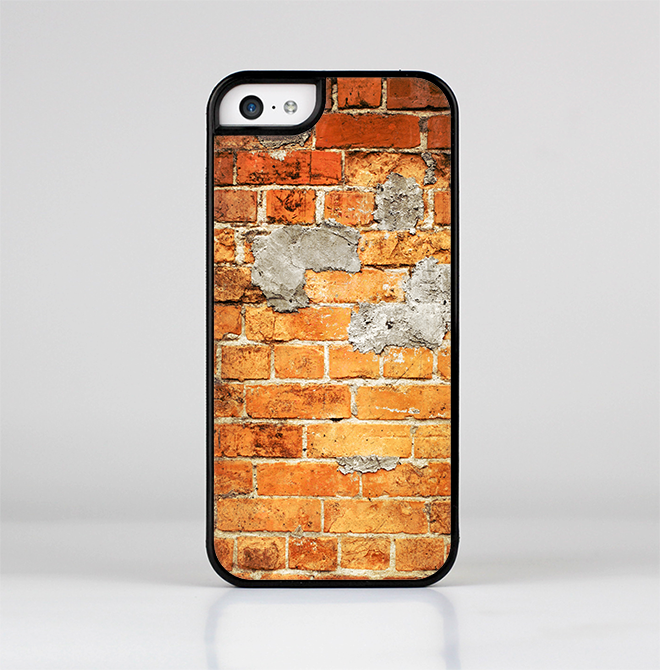 The Vibrant Brick Wall Skin-Sert for the Apple iPhone 5c Skin-Sert Cas ...