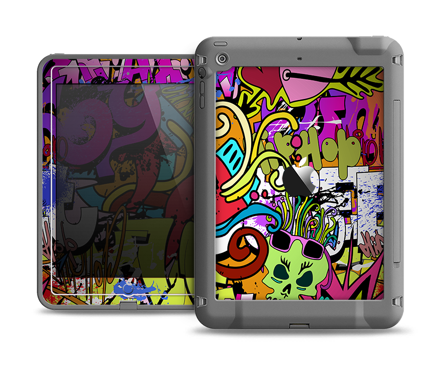 The Vibrant Colored Vector Graffiti Apple iPad Air LifeProof Fre Case ...