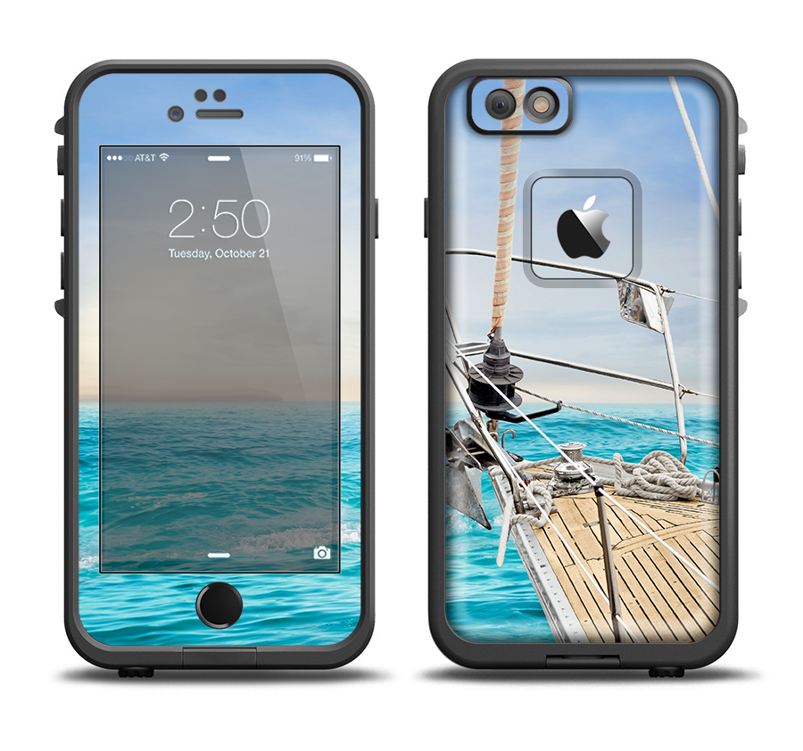 the vibrant ocean view from ship Apple iPhone 6/6s Plus LifeProof Fre ...
