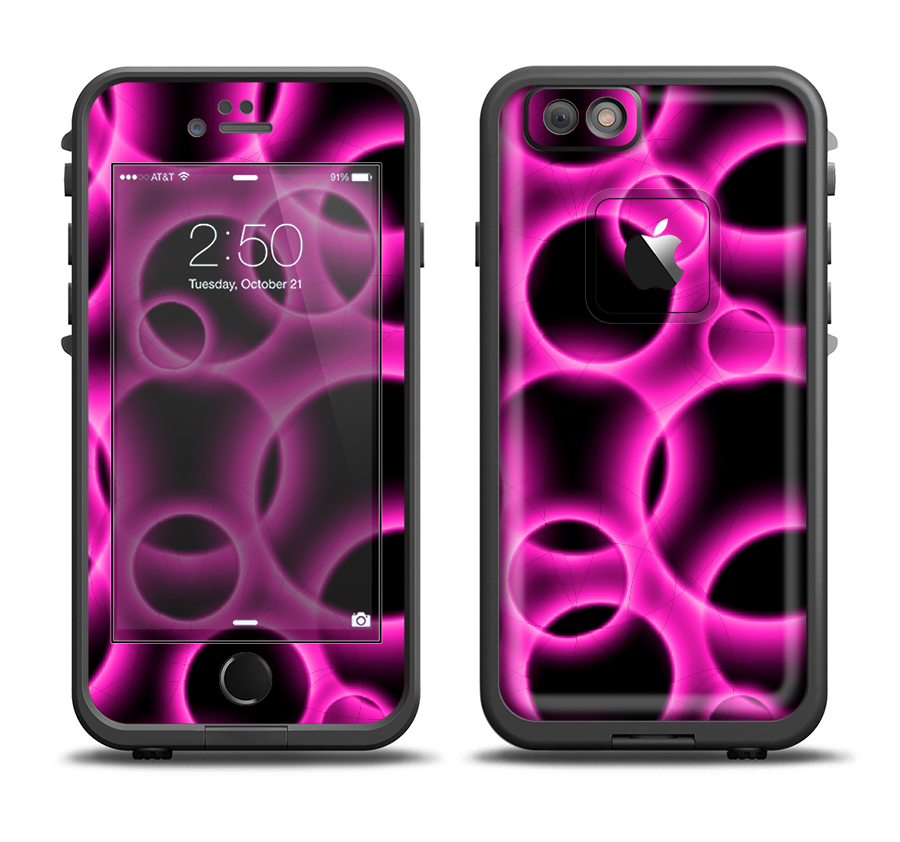 the vibrant pink glowing cells Apple iPhone 6/6s Plus LifeProof Fre ...