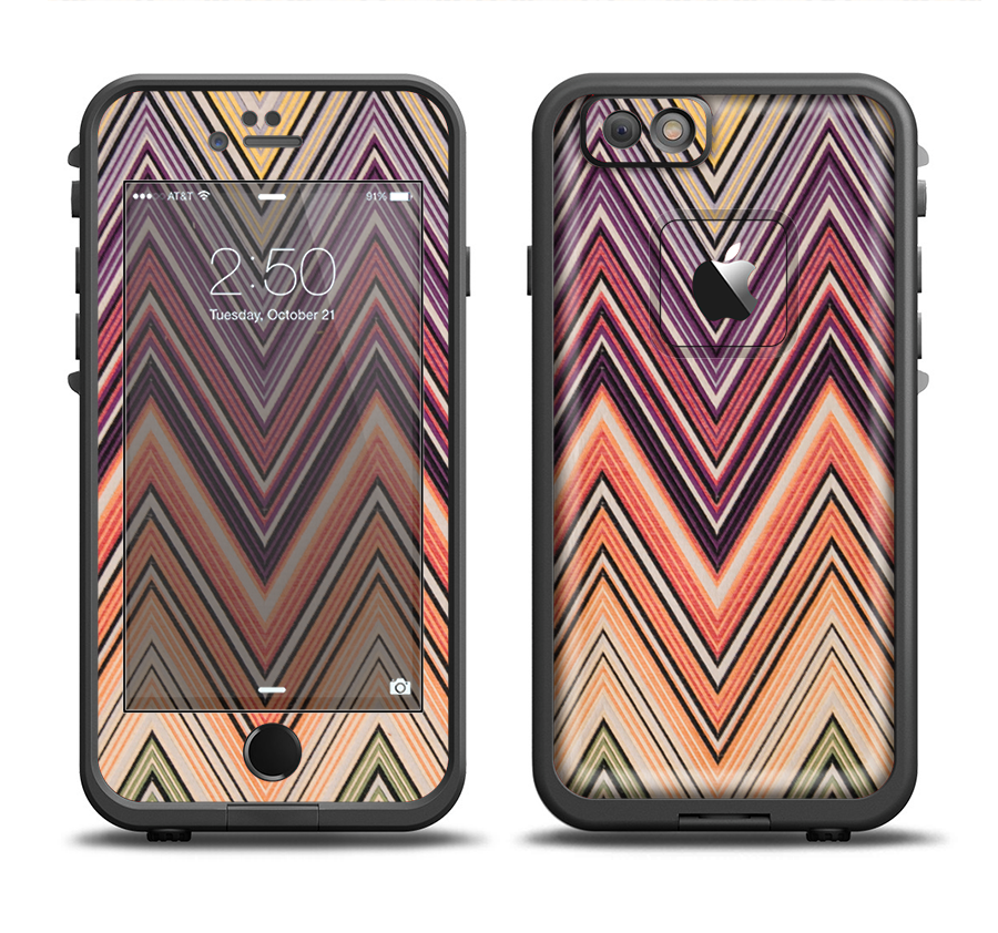 the vintage colored v3 chevron pattern Apple iPhone 6/6s Plus LifeProof ...