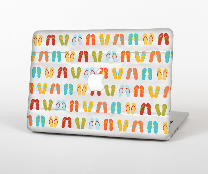 The Vintage Flip-Flops Skin Set for the Apple MacBook Pro 15" with Ret ...