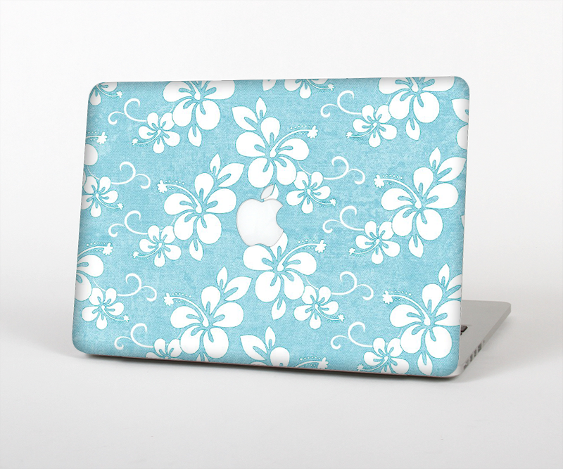 The Vintage Hawaiian Floral Skin Set for the Apple MacBook Pro 15" wit ...