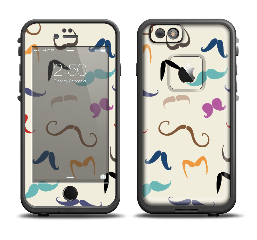 the vintage mustache bundle Apple iPhone 6/6s Plus LifeProof Fre Case ...