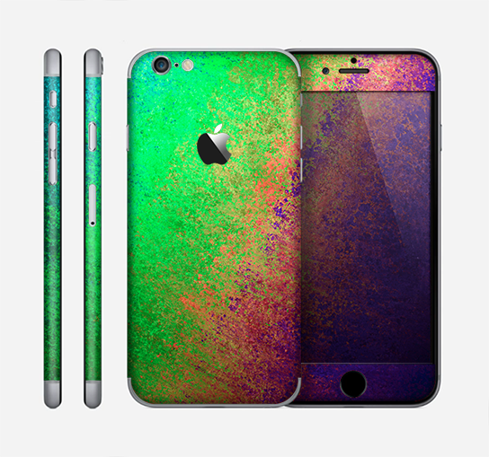 The Vivid Neon Colored Texture Skin for the Apple iPhone 6 – DesignSkinz