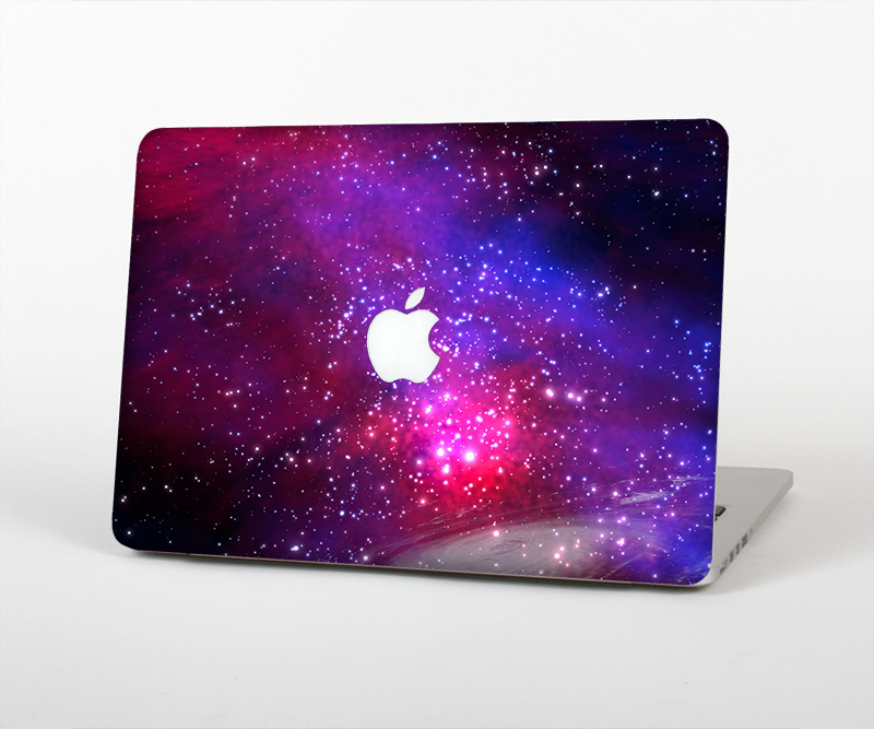 The Vivid Pink Galaxy Lights Skin Set for the Apple MacBook Pro 15" wi ...