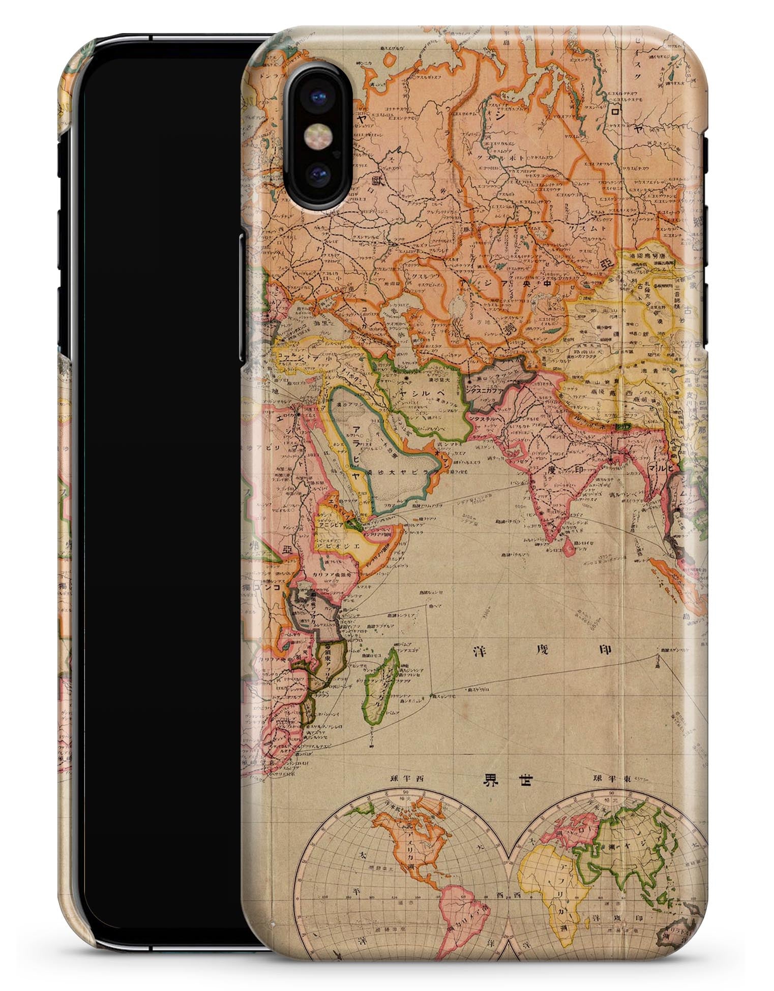 The Western World Map - iPhone X Clipit Case – DesignSkinz