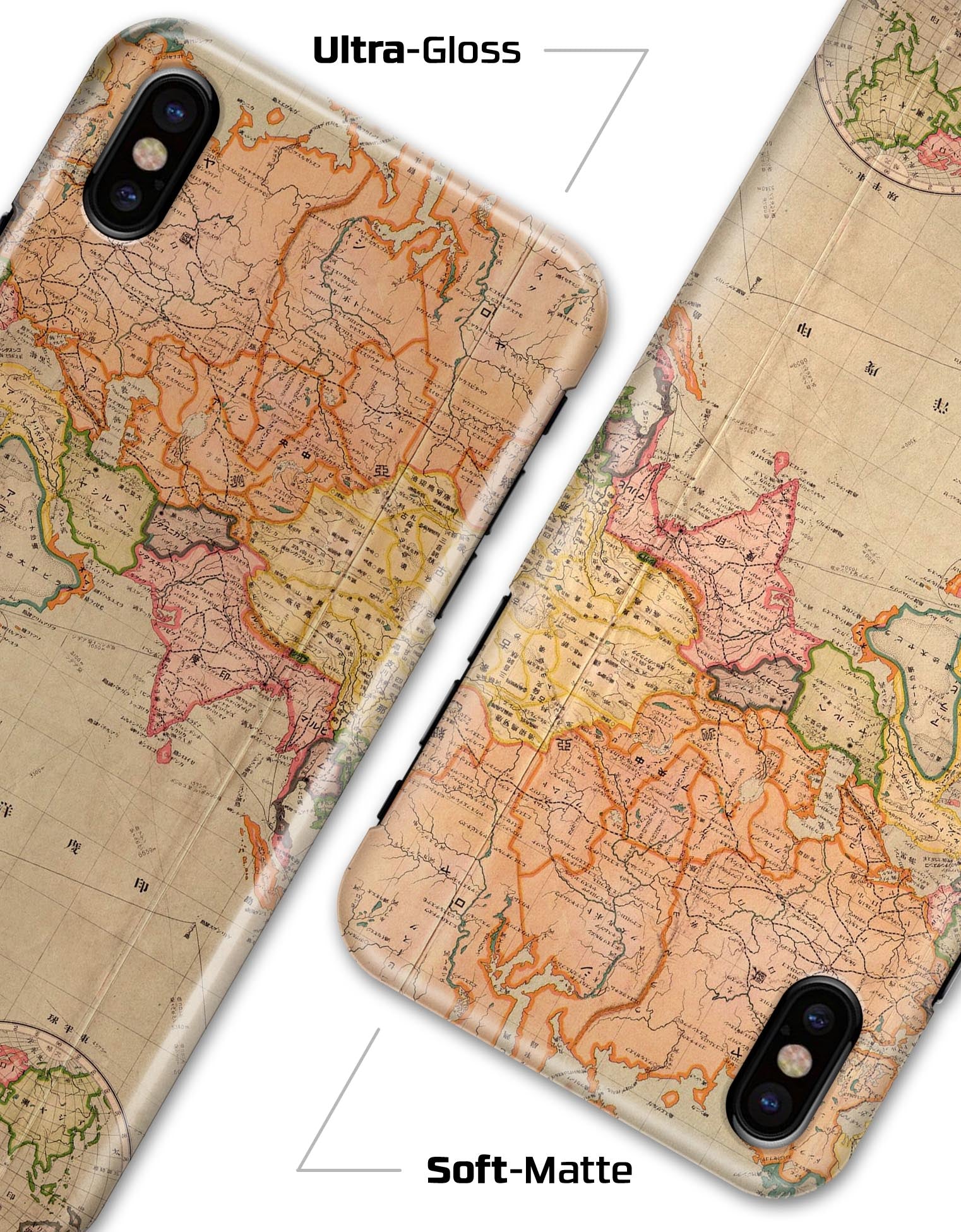 The Western World Map - iPhone X Clipit Case – DesignSkinz