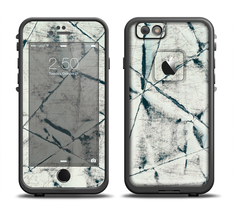 the white cracked woven texture Apple iPhone 6/6s Plus LifeProof Fre ...