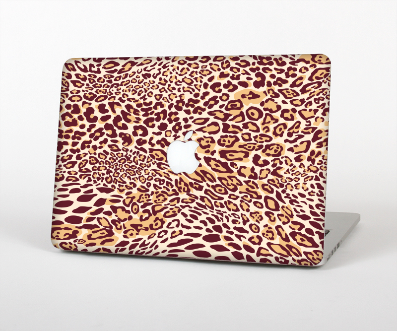 The Wild Leopard Print Skin Set for the Apple MacBook Pro 15" with Ret ...