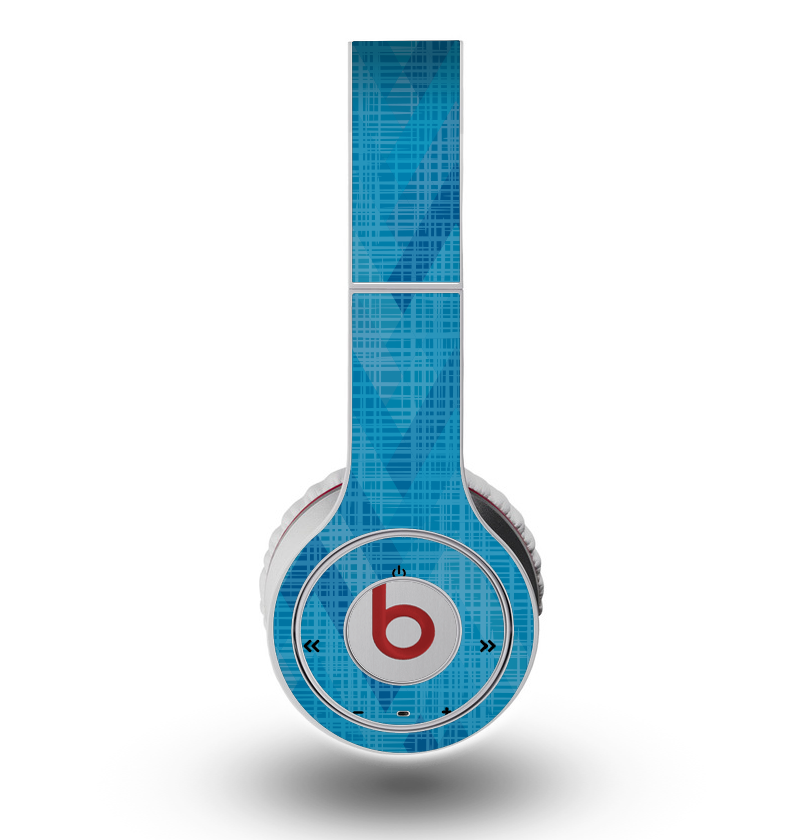 The Woven Blue Sharp Chevron Pattern V3 Skin for the Original Beats by ...