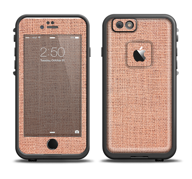 the woven burlap Apple iPhone 6/6s Plus LifeProof Fre Case Skin Set ...