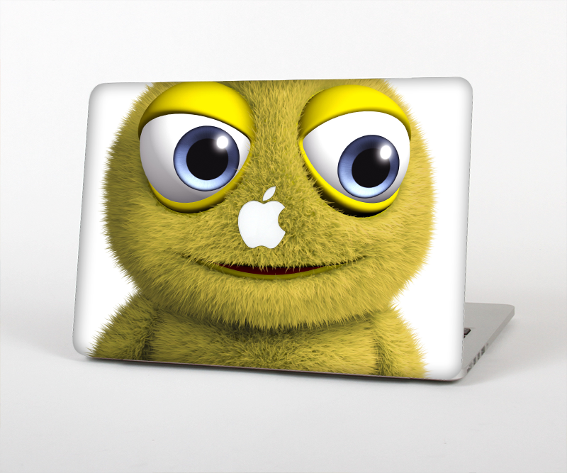 The Yellow Fuzzy Wuzzy Creature Skin Set for the Apple MacBook Pro 15 ...