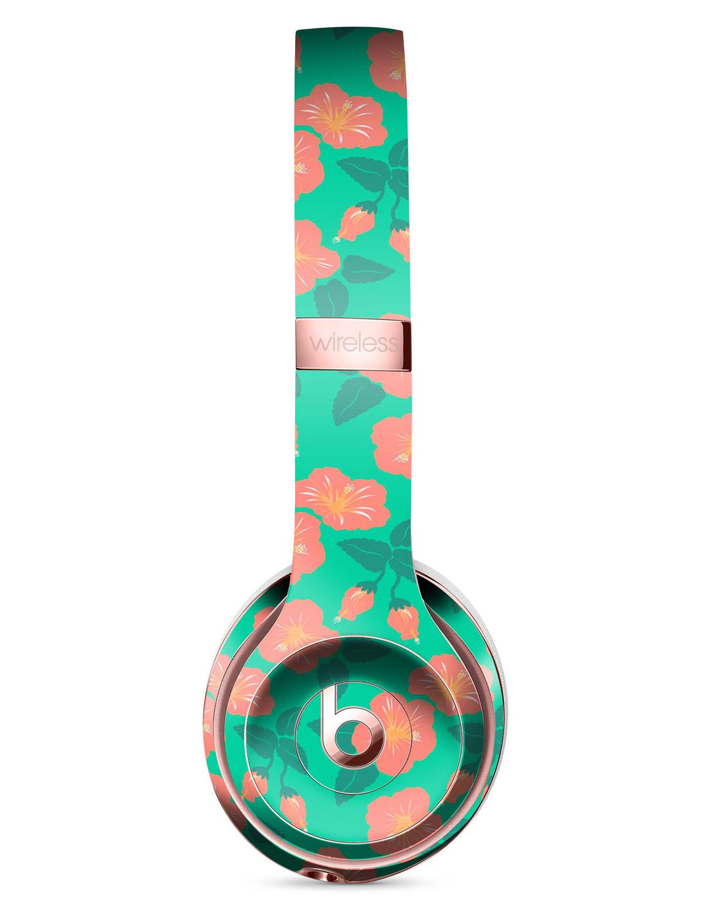 Tropical Coral Floral v1 Full-Body Skin Kit for the Beats by Dre Solo ...