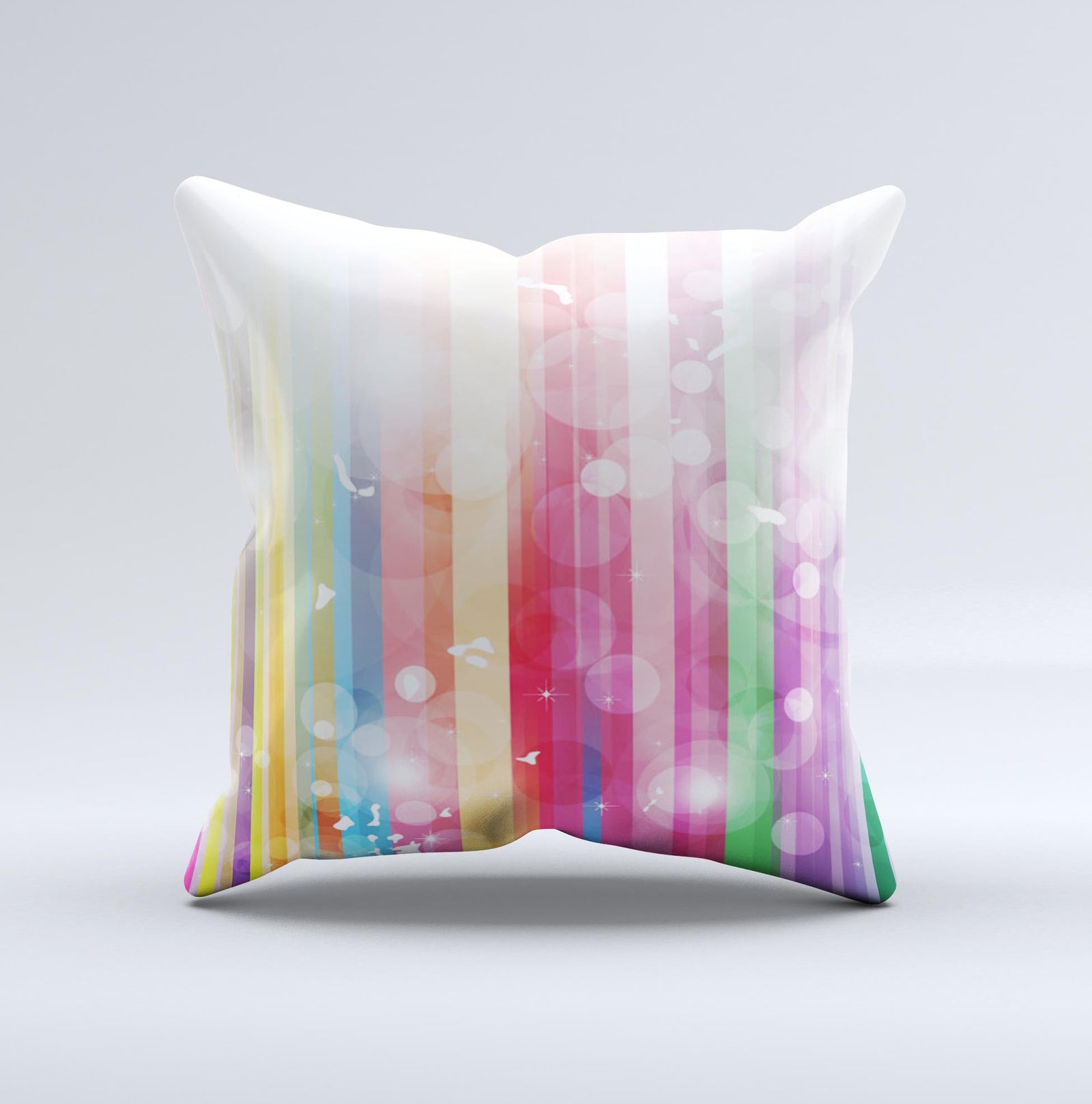 Unfocused Color Vector Bars Ink-Fuzed Decorative Throw Pillow – DesignSkinz