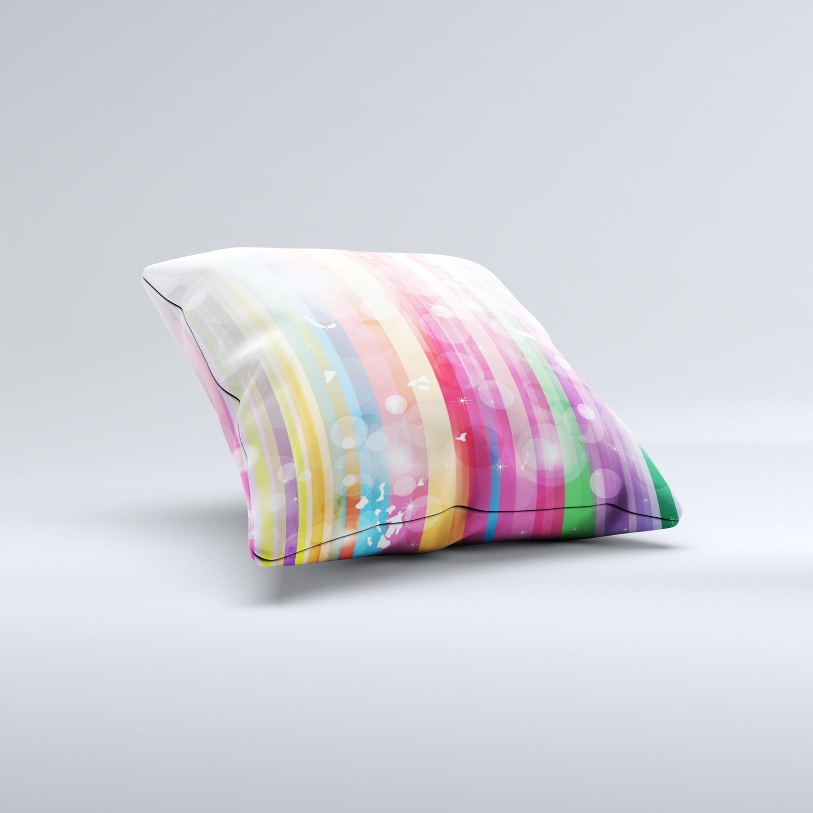 Unfocused Color Vector Bars Ink-Fuzed Decorative Throw Pillow – DesignSkinz