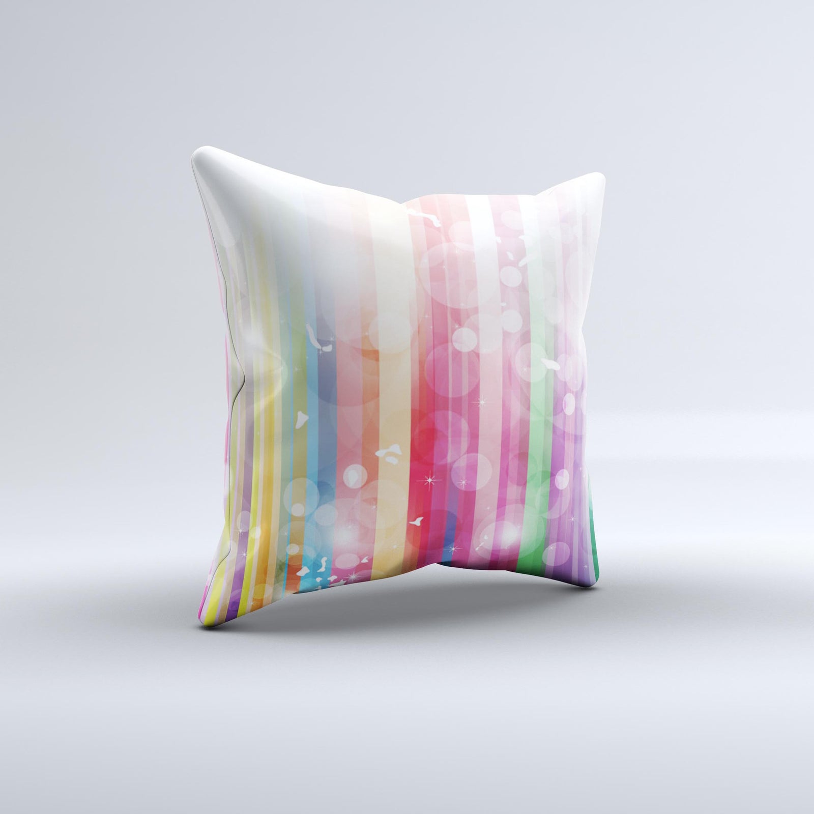 Unfocused Color Vector Bars Ink-Fuzed Decorative Throw Pillow – DesignSkinz